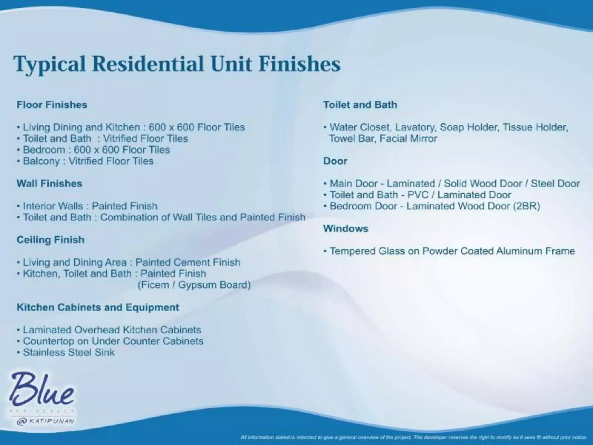 Blue residences Contact Me | PDF