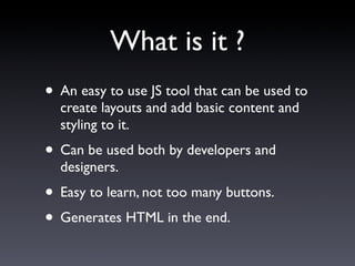 Blueprint & Drafter JS | PPT