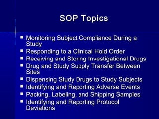 SOP_Karen Majchrzak | PPT