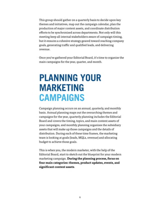 The Blueprint of a Modern Marketing Campaign | PDF