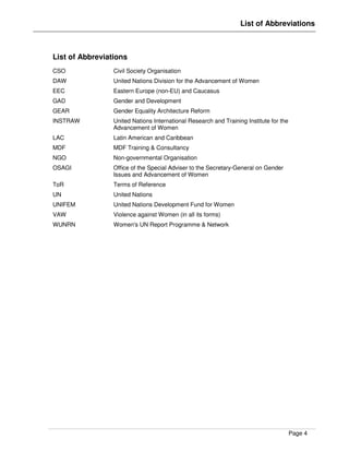 A blueprint for UN Women | PDF