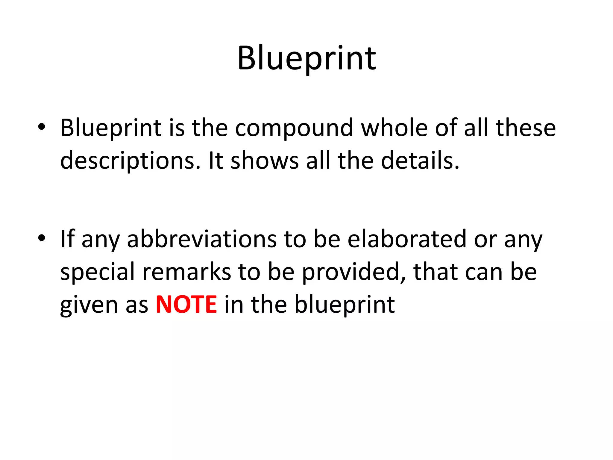 Blueprint and achievemnt test | PPT