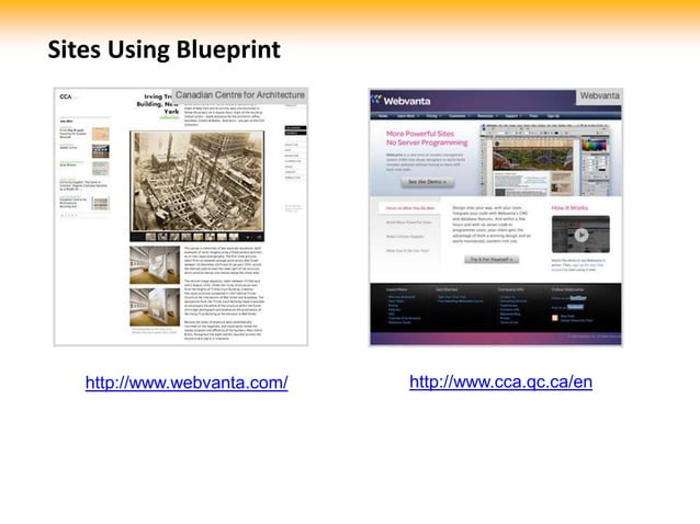 Blueprint css framework | PPTX
