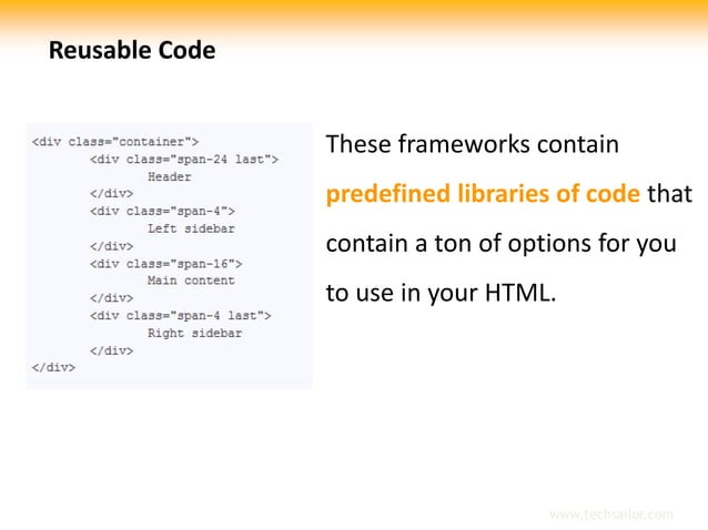 Blueprint css framework | PPTX