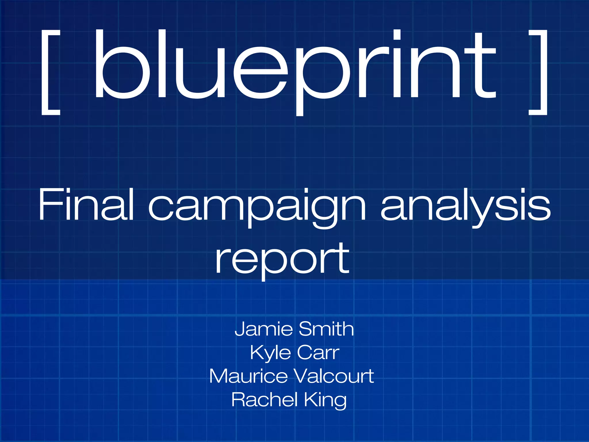Blueprint ppt | PPT