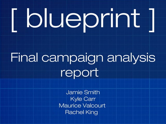 Blueprint ppt | PPT