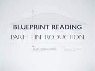 Blueprint Reading- Introduction | PDF