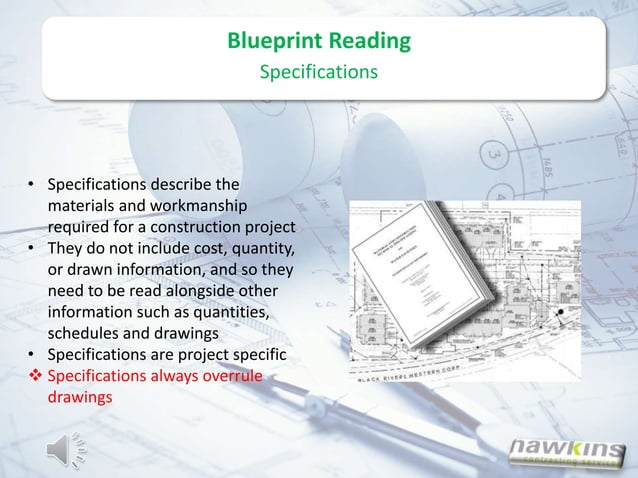Blueprint reading, surveying and layout 18.1 | PPTX
