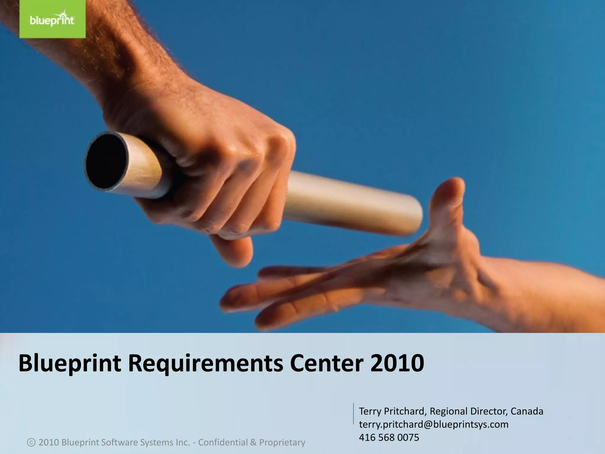 Blueprint Requirements Center 2010 | PDF