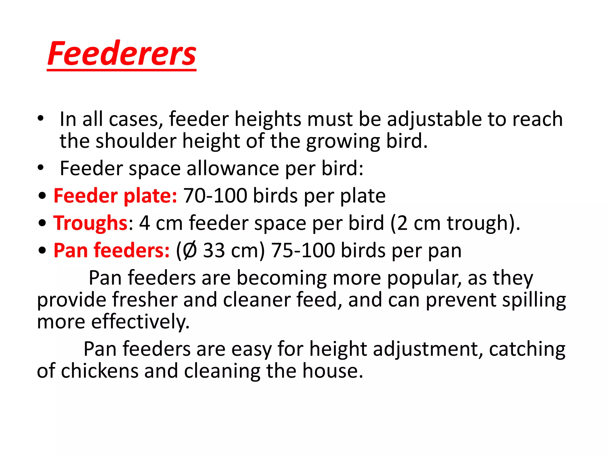Blue print and specifications for a broiler poultry shed | PPTX