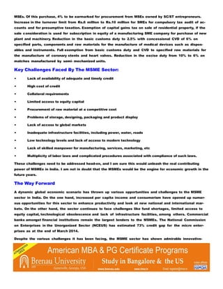 RIMSR Blue print on MSME, Skill Development,Project Management | PDF