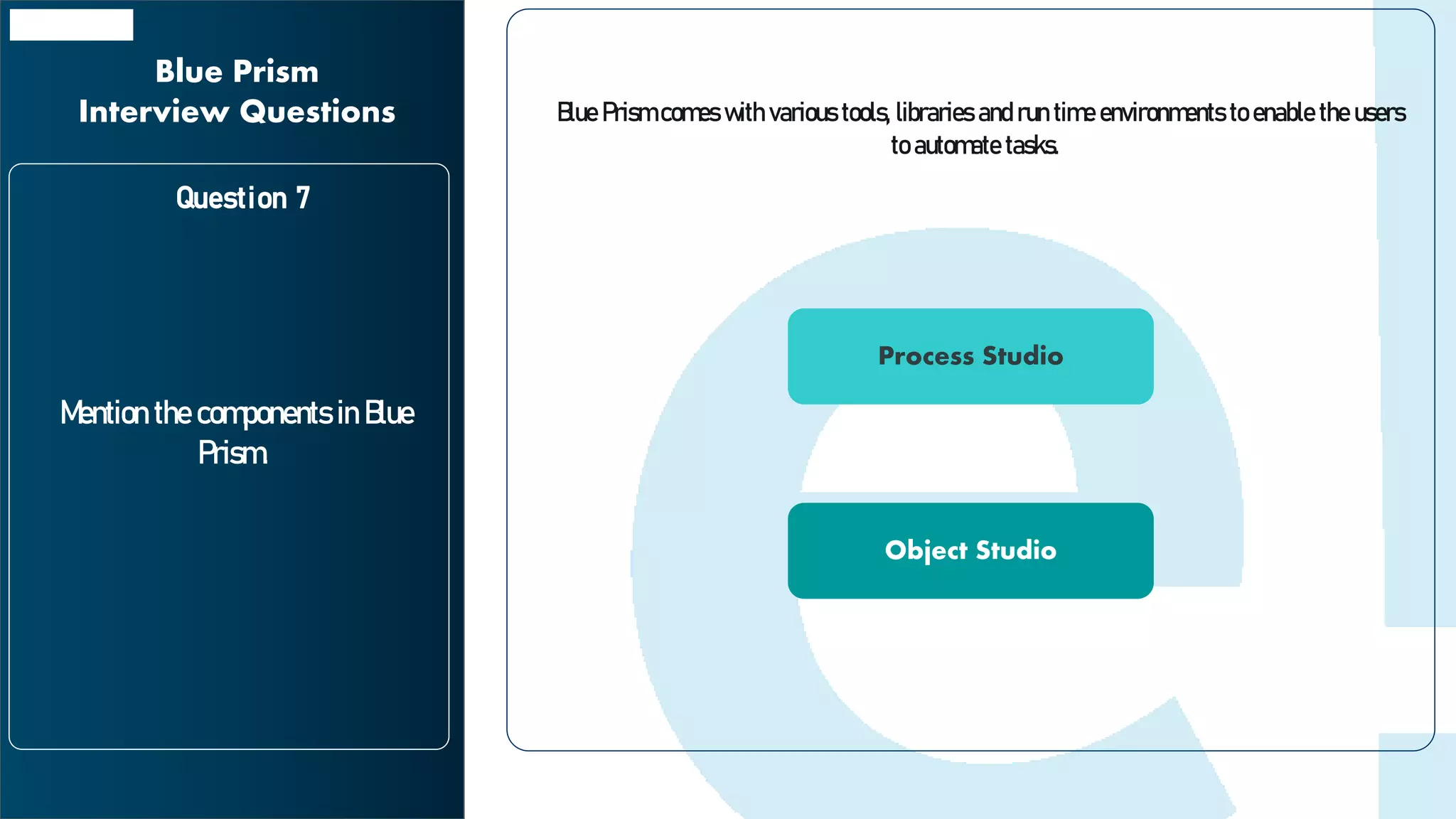 Blue Prism Top Interview Questions | Edureka | PPT