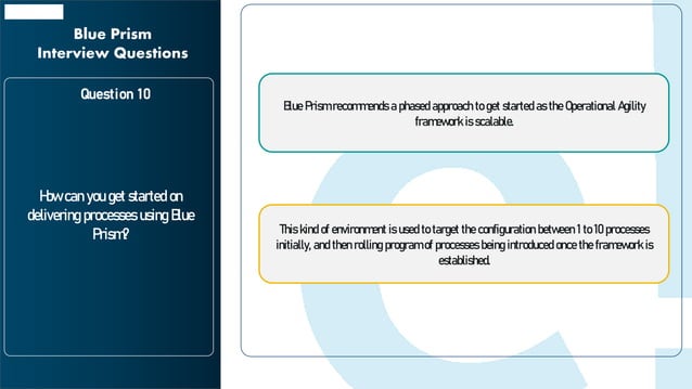 Blue Prism Top Interview Questions | Edureka | PPT