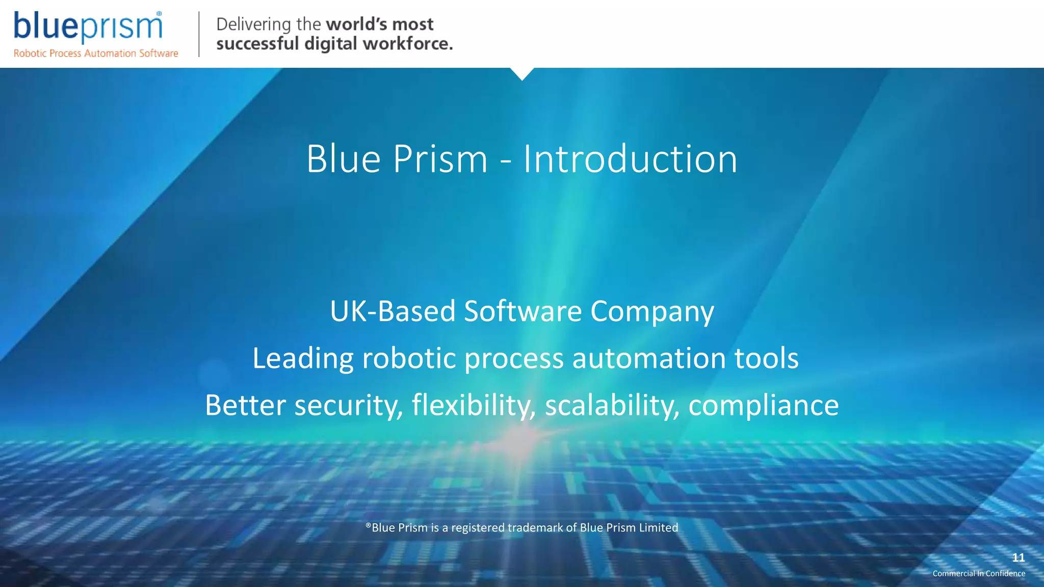Blue prism introduction | PPTX
