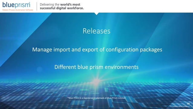 Blue prism introduction | PPTX | Robotics | Technology & Computing
