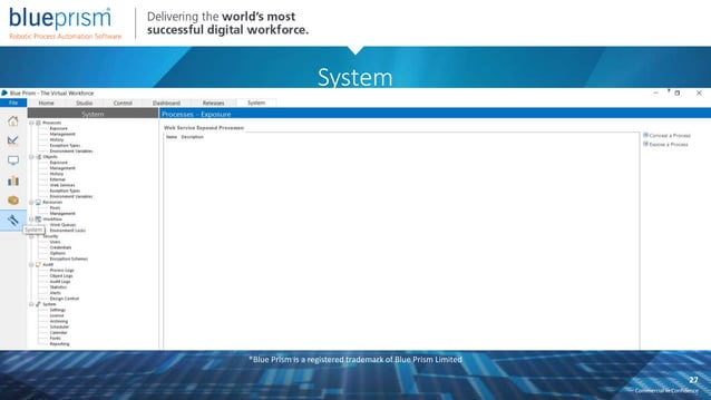Blue prism introduction | PPTX | Robotics | Technology & Computing