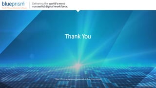 Blue prism introduction | PPTX