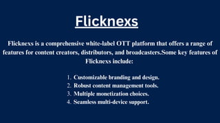 5 Best White Label OTT Platforms | PDF