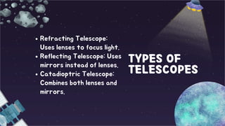 telescope with all the information details | PPT