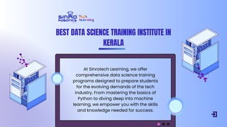 Best Data Science Training Institute in Kerala | PPT