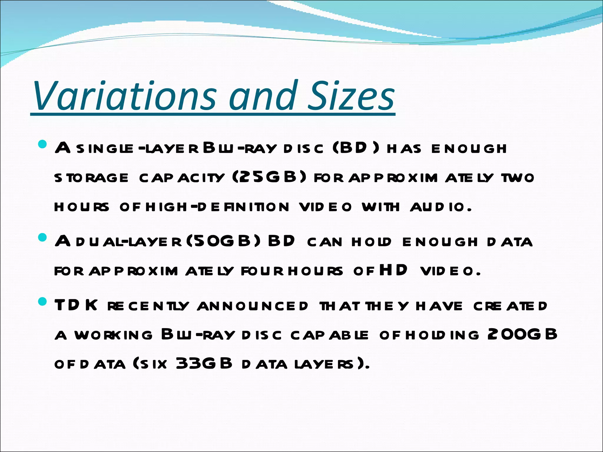 Blue ray disc ppt | PPT