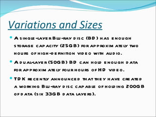 Blue ray disc ppt | PPT