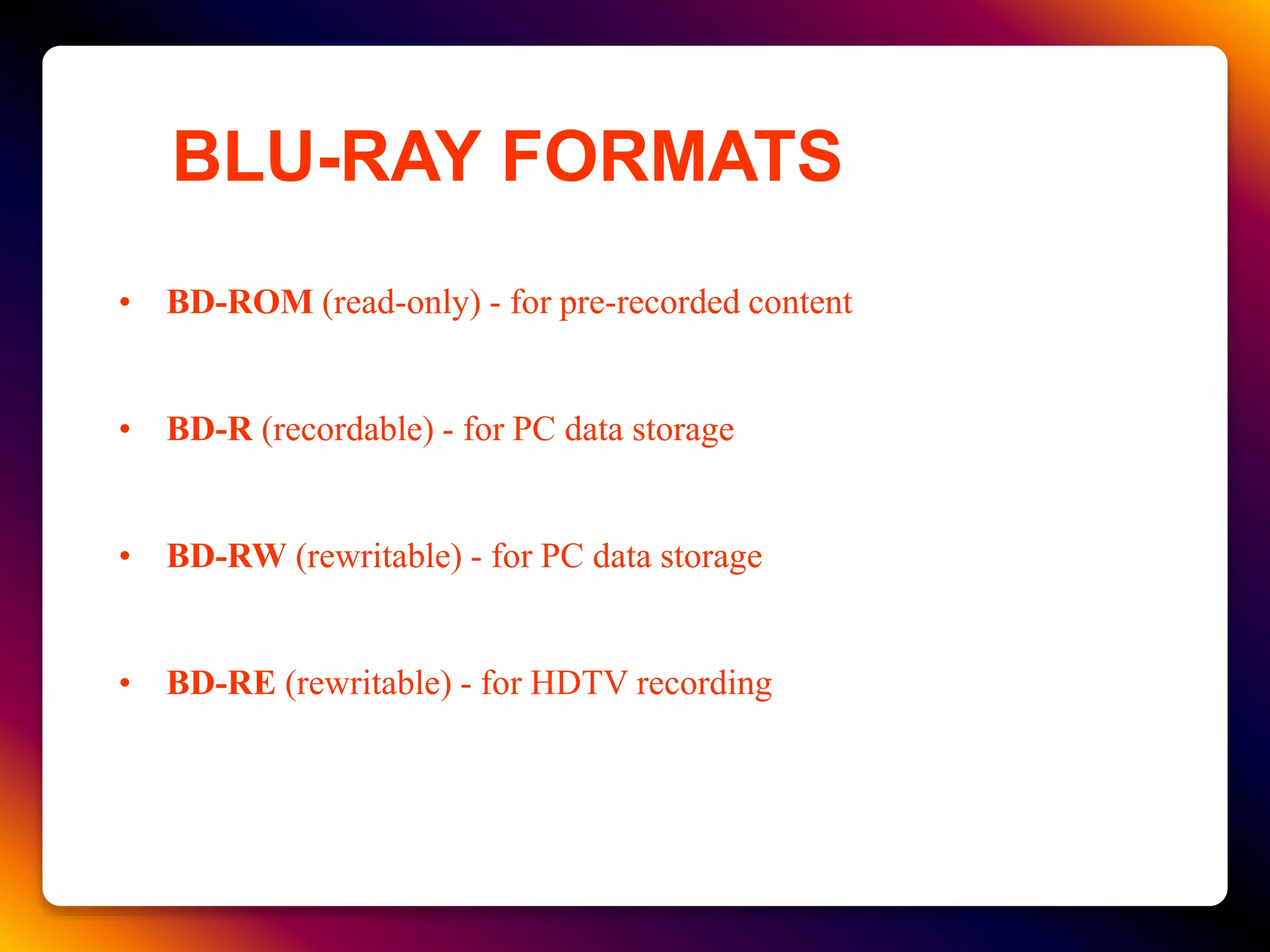 Blue ray disk ppt | PPTX