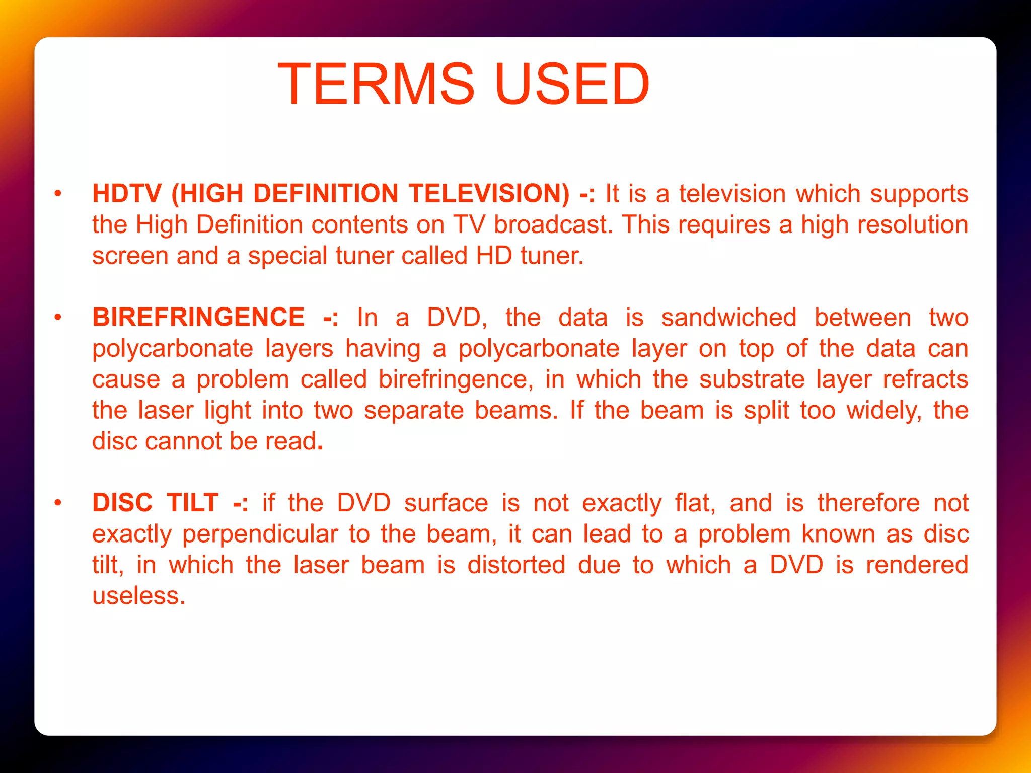Blue ray disk ppt | PPTX