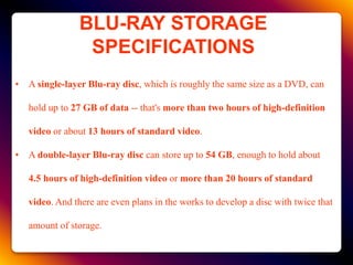 Blue ray disk ppt | PPTX