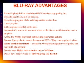 Blue ray disk ppt | PPTX