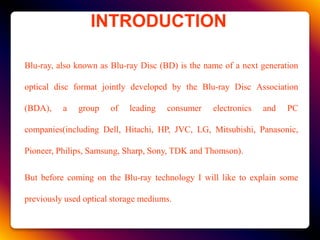 Blue ray disk ppt | PPTX