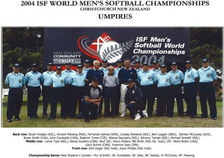 WBSC Blue Records Men Crews | PDF