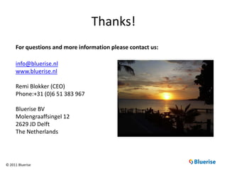 Bluerise introductory presentation | PDF