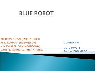Blue robot seminar | PPT
