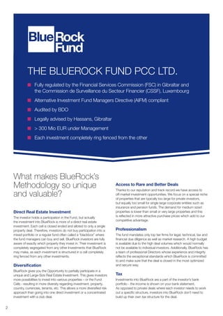BlueRock Fund - information for investors | PDF