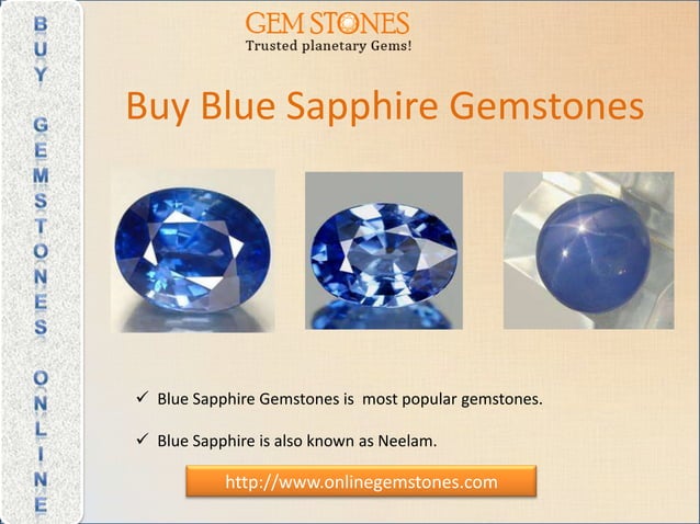 Blue sapphire gemstones | PPTX | Geology | Science