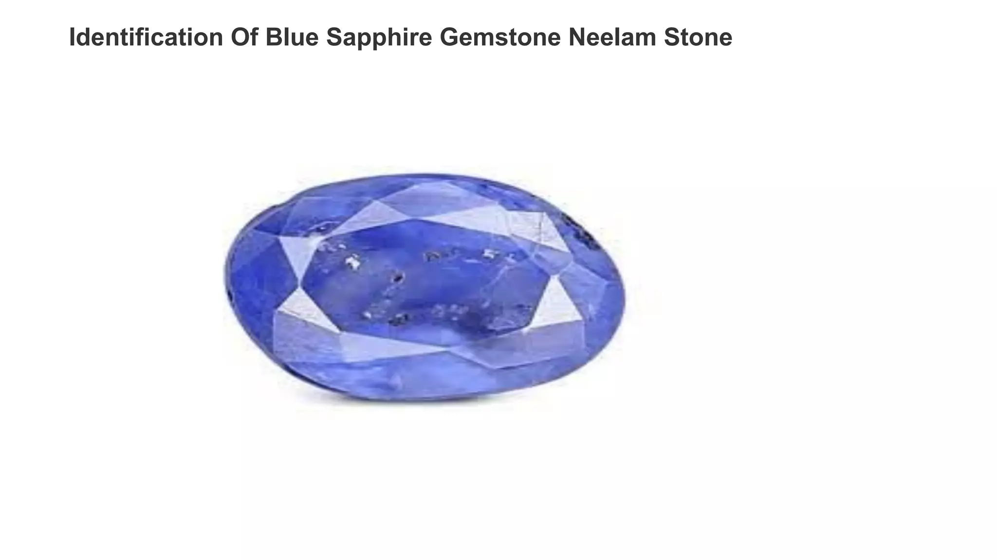Health Benefits Of Blue Sapphire Gemstone | PDF