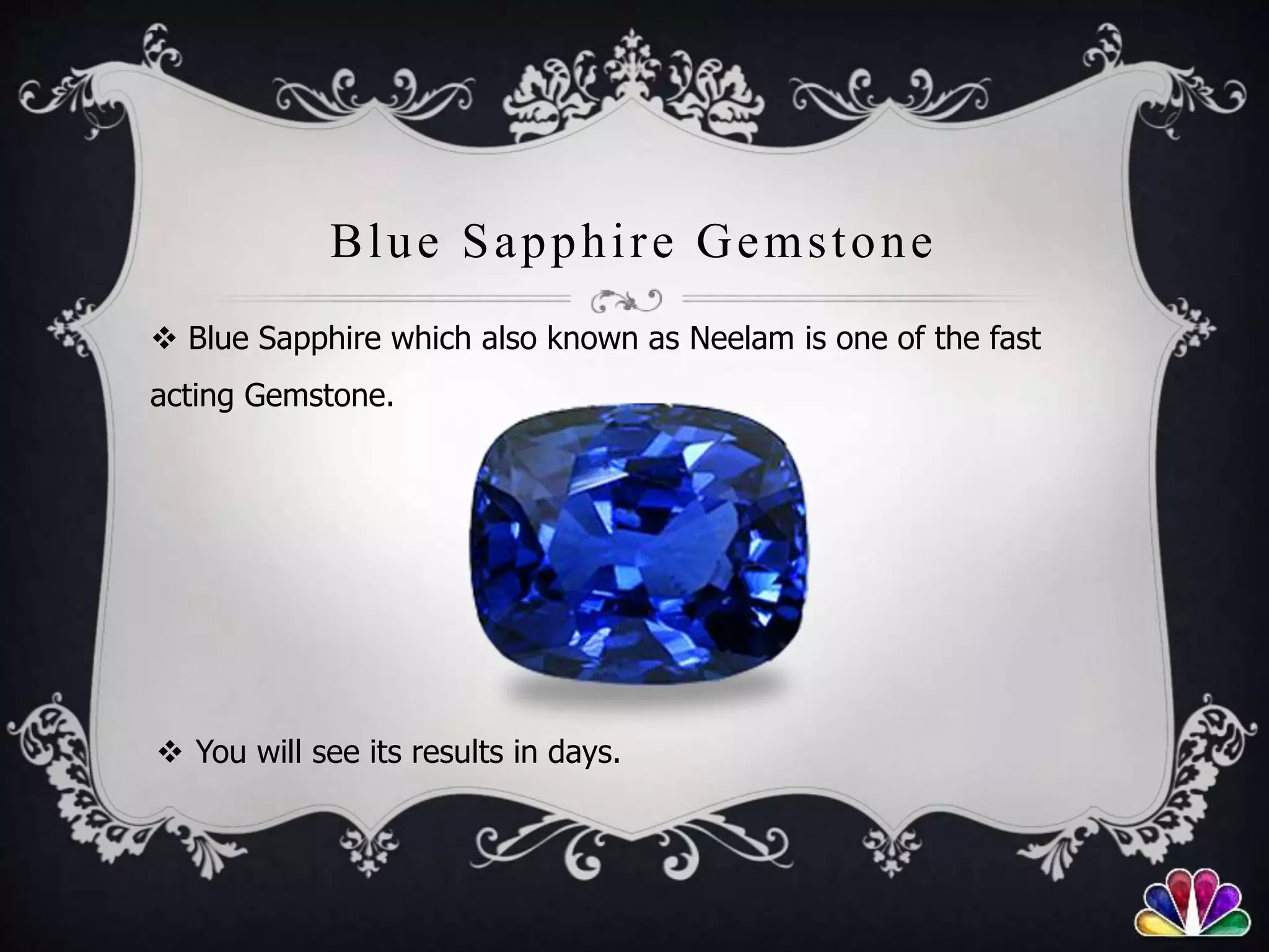 Blue sapphire properties, benefits & origin | PPTX