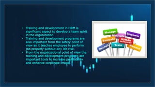 Training and development in HRM | PPTX