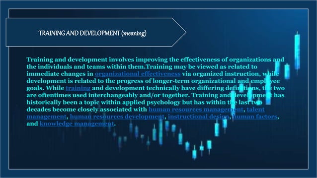 Training and development in HRM | PPTX | Human Resources | Business