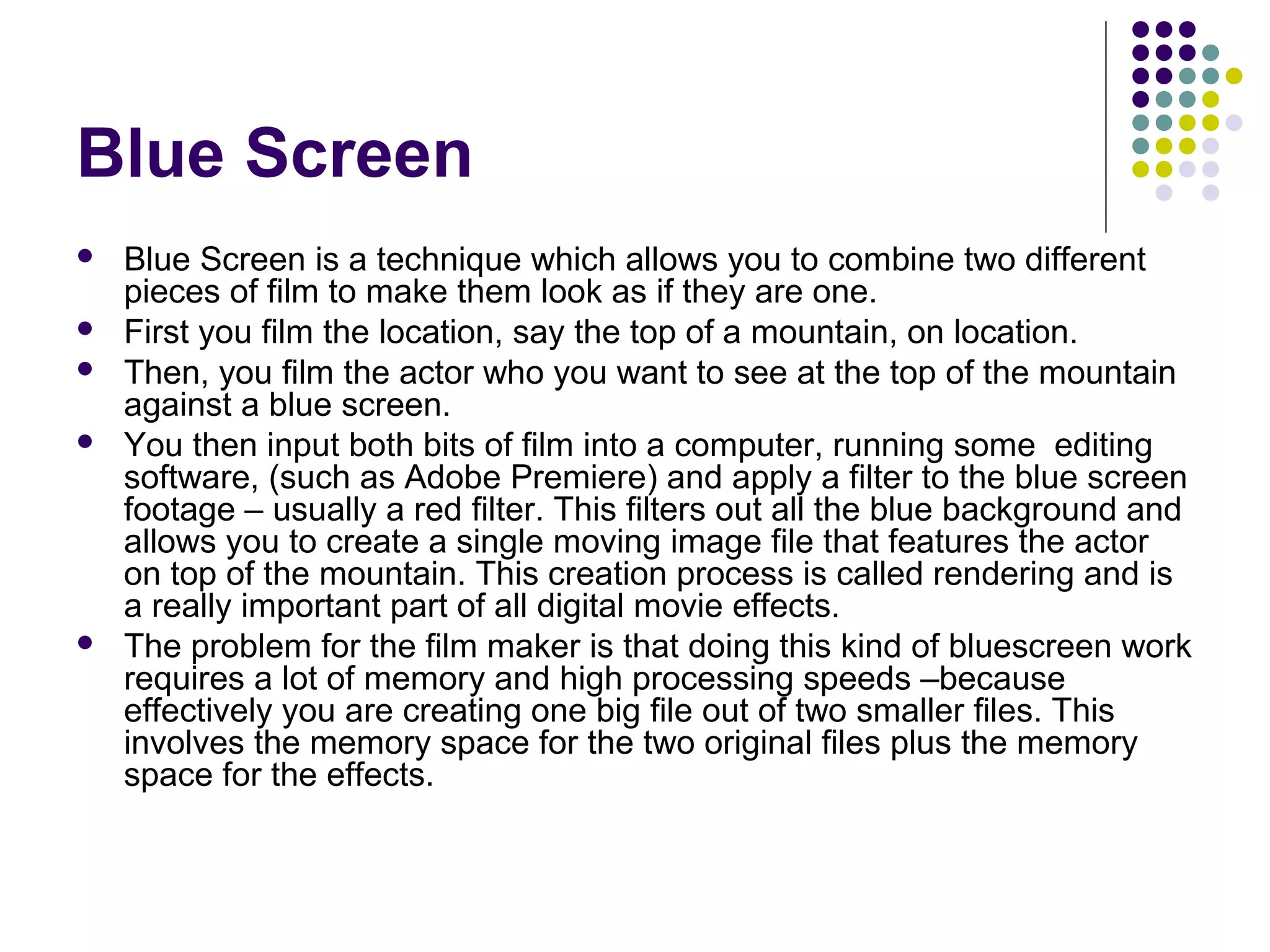 Bluescreencgi | PPT