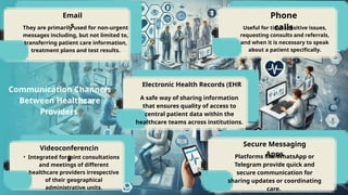 channel communication between hospital and ambulance services | PPTX