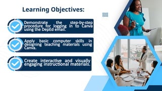 APPLYING BASIC COMPUTER SKILLS IN CANVA FOR CREATIVE AND INTERACTIVE ...