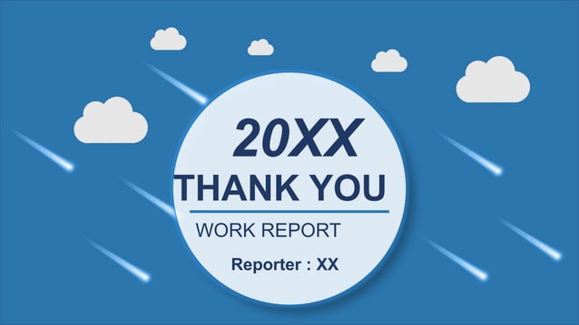 White Clouds Work Report-WPS Office.pptx
