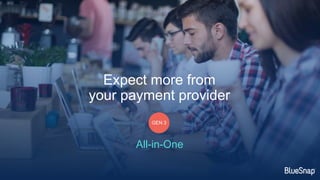 BlueSnap All-in-One Payment Platform Overview Deck | PPT