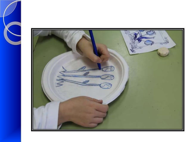 Blue splash! | PPTX | Painting | Arts and Crafts