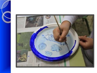 Blue splash! | PPTX | Painting | Arts and Crafts