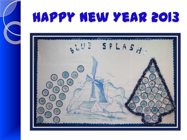 Blue splash! | PPTX | Painting | Arts and Crafts