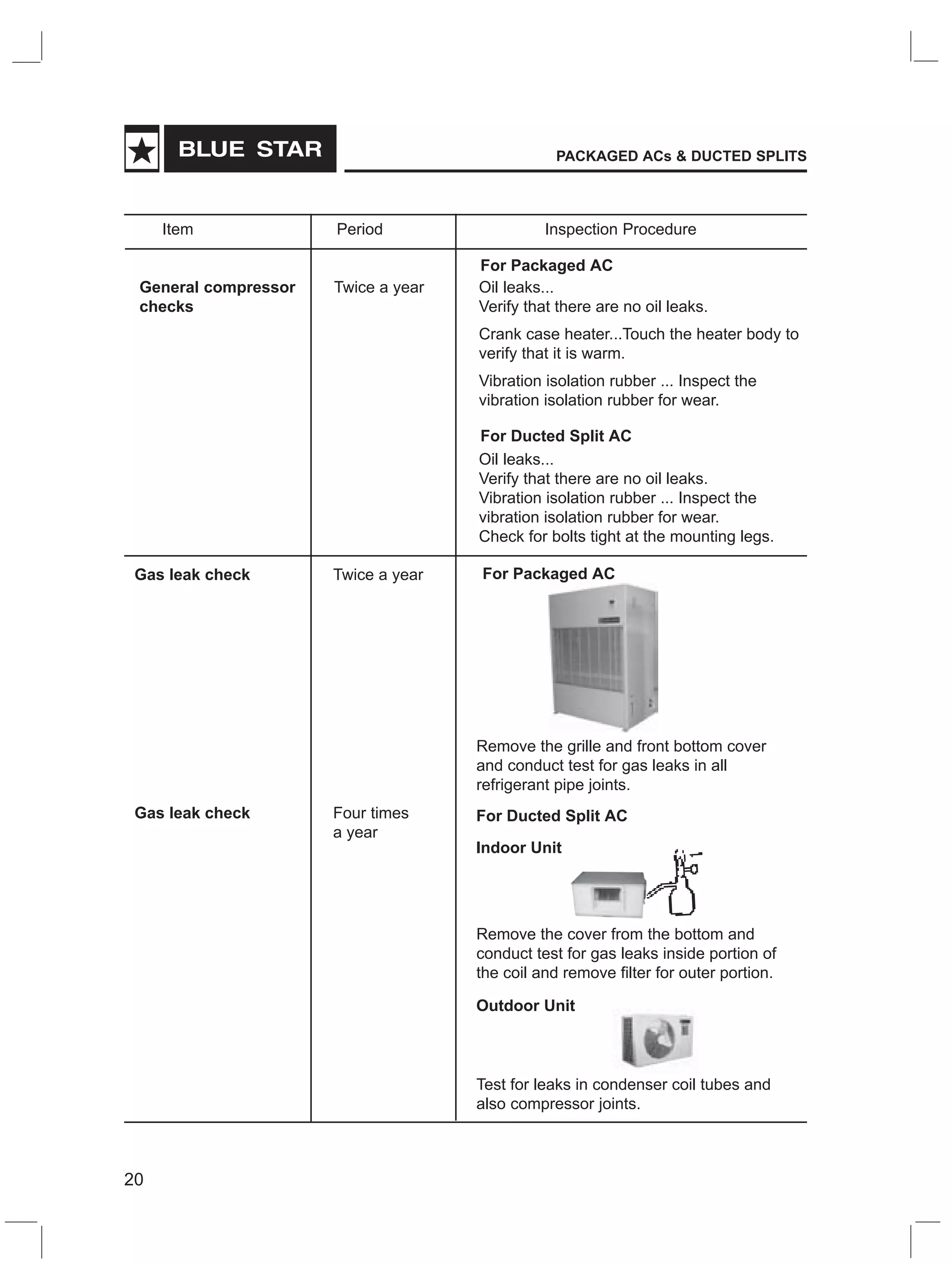 Blue star package units | PDF