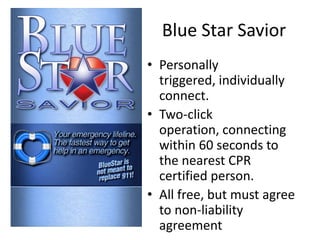 Blue star savior | PPTX